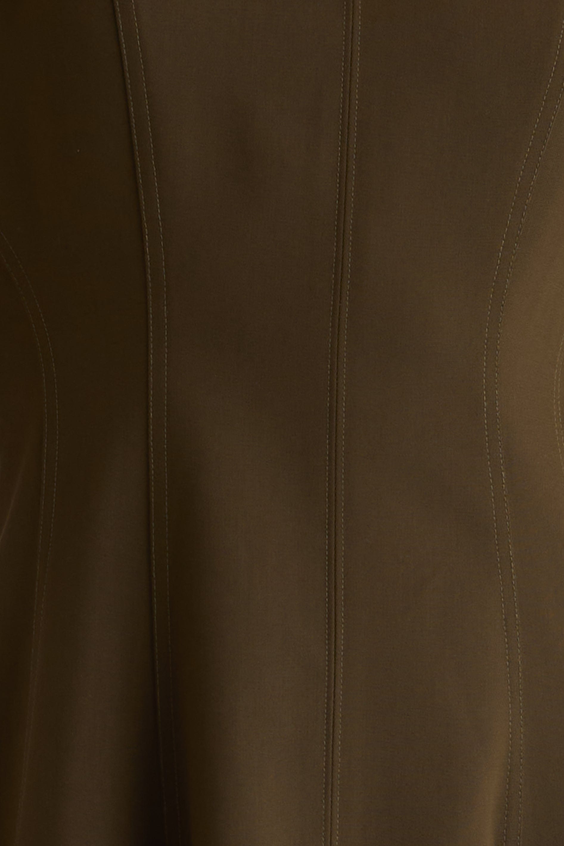 Addison Foldover Scarf-Neck Dress