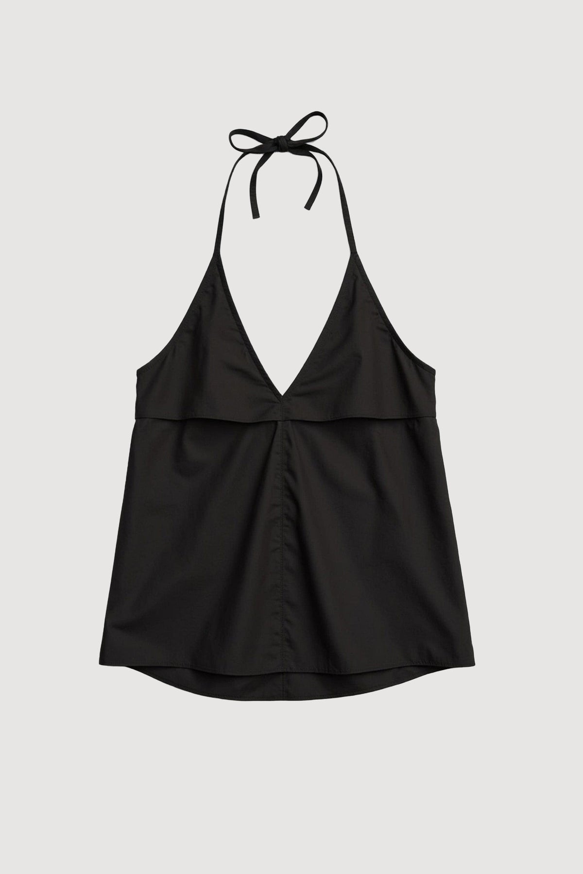 Vesna Organic Cotton V-Neck Halter Top